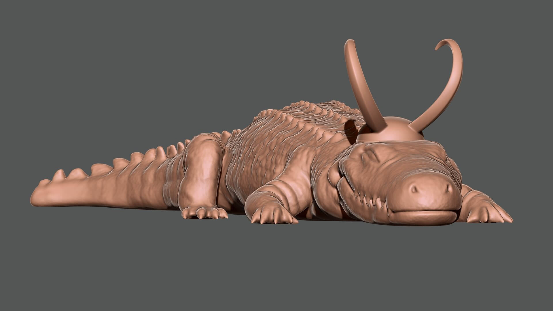 Alligator LoKi - LoKI TV Series 3D Model by blackstar90