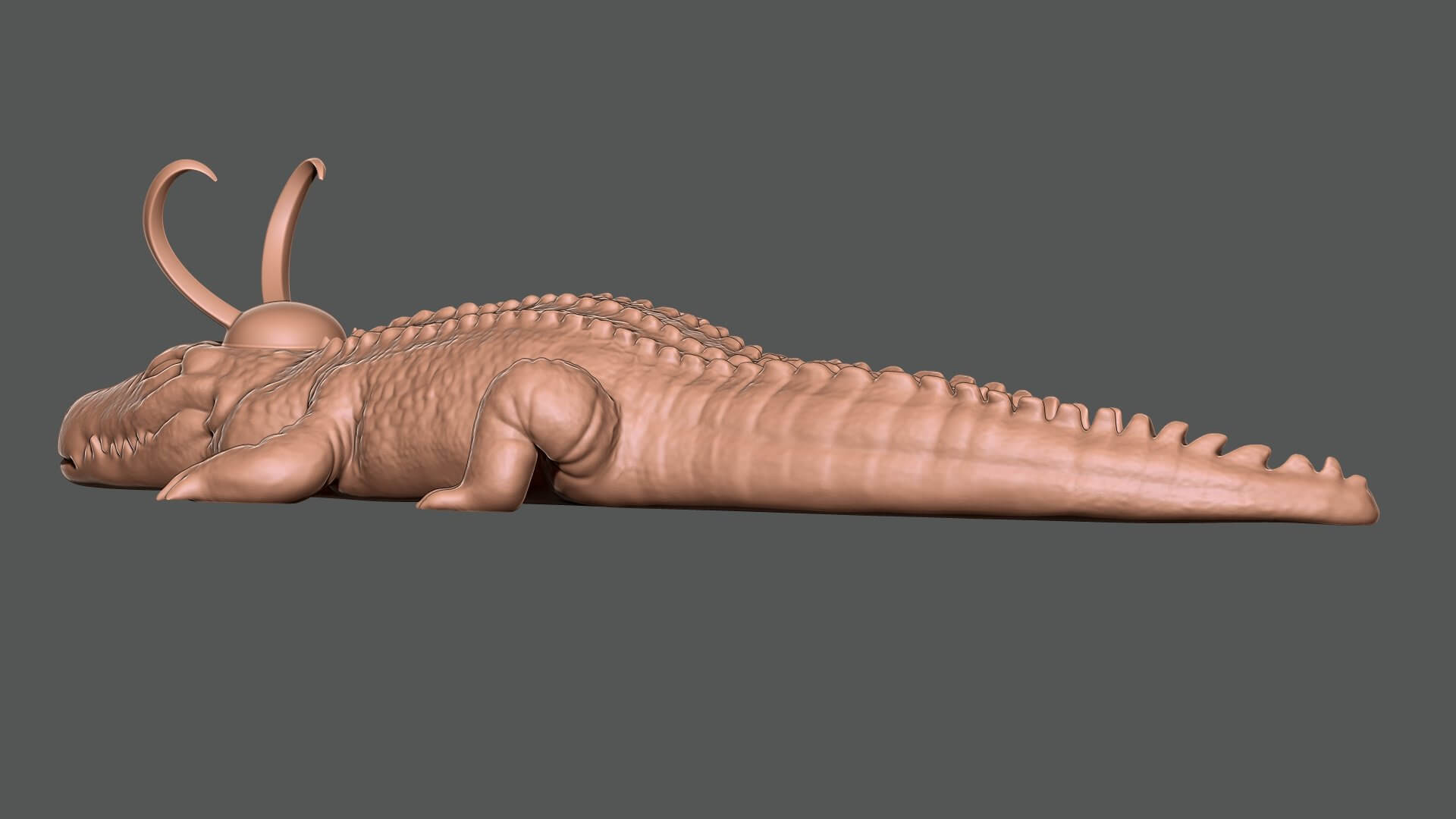 Alligator LoKi - LoKI TV Series 3D Model by blackstar90