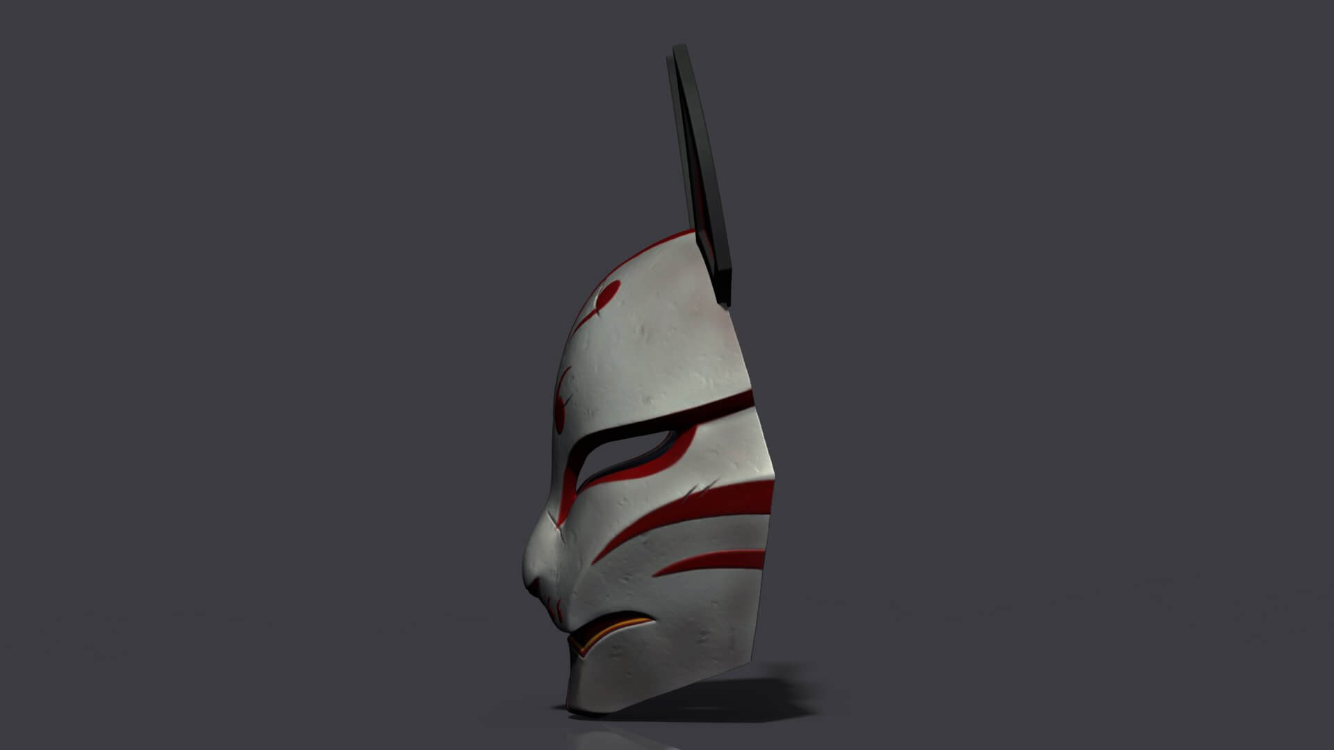 Aragami 2 Kitsune Mask - 3D Model by blackstar90