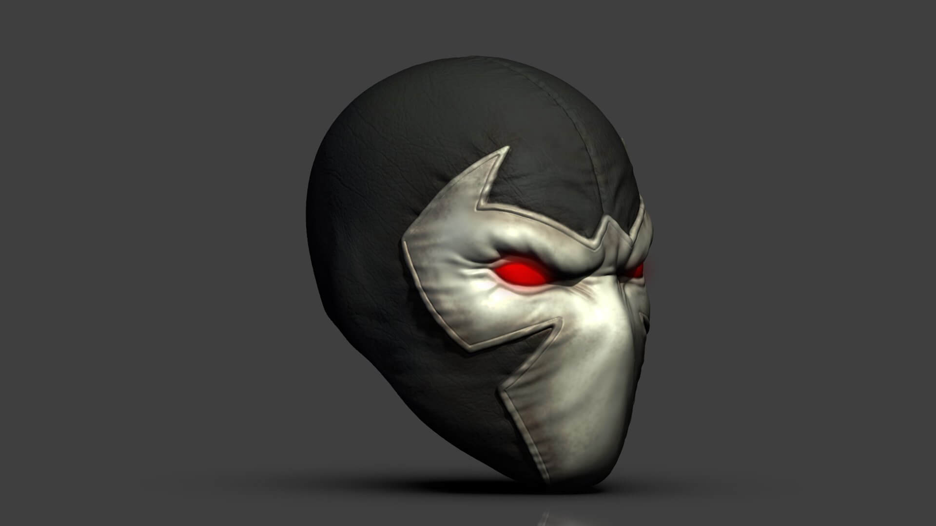 Bane Mask - DC Comics 3D Model by blackstar90