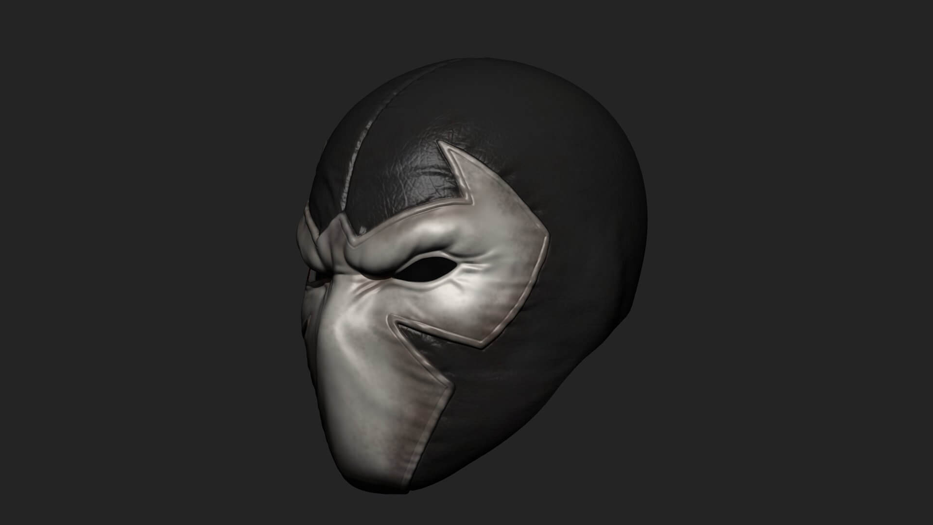Bane Mask - DC Comics 3D Model by blackstar90