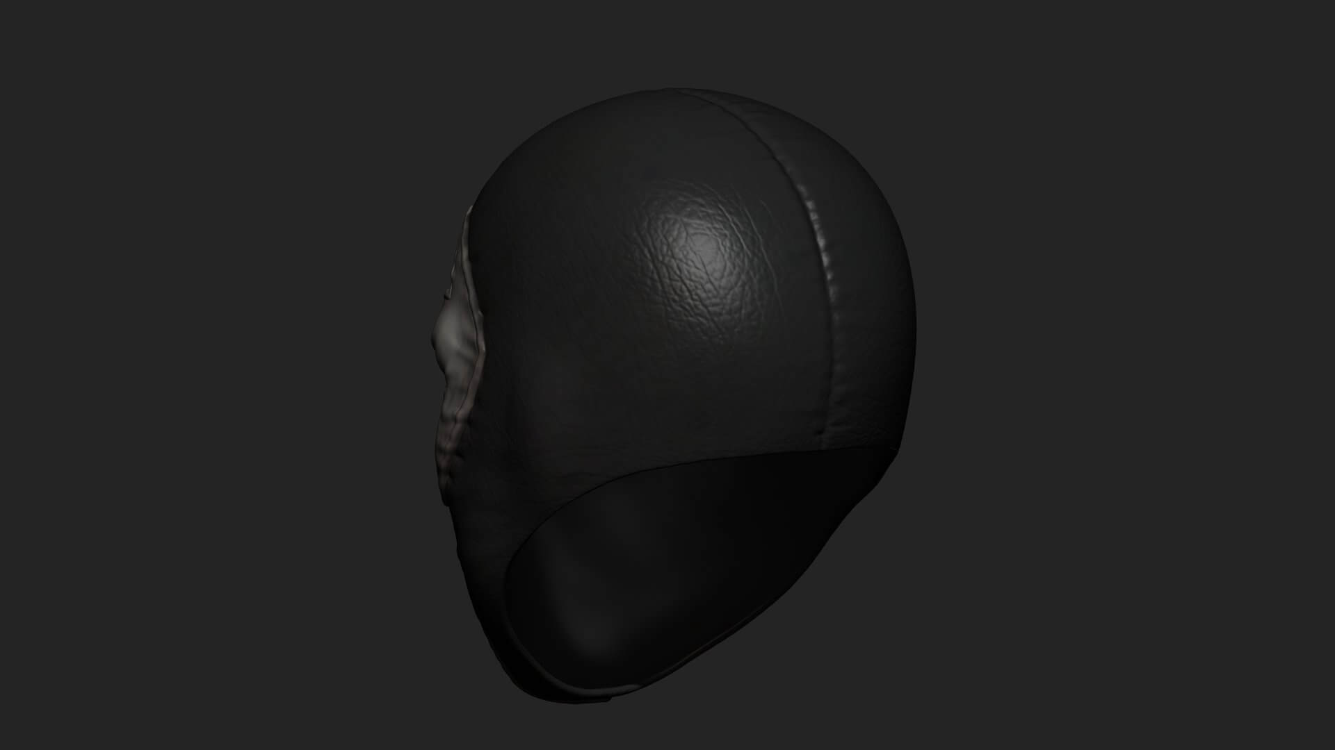 Bane Mask - DC Comics 3D Model by blackstar90