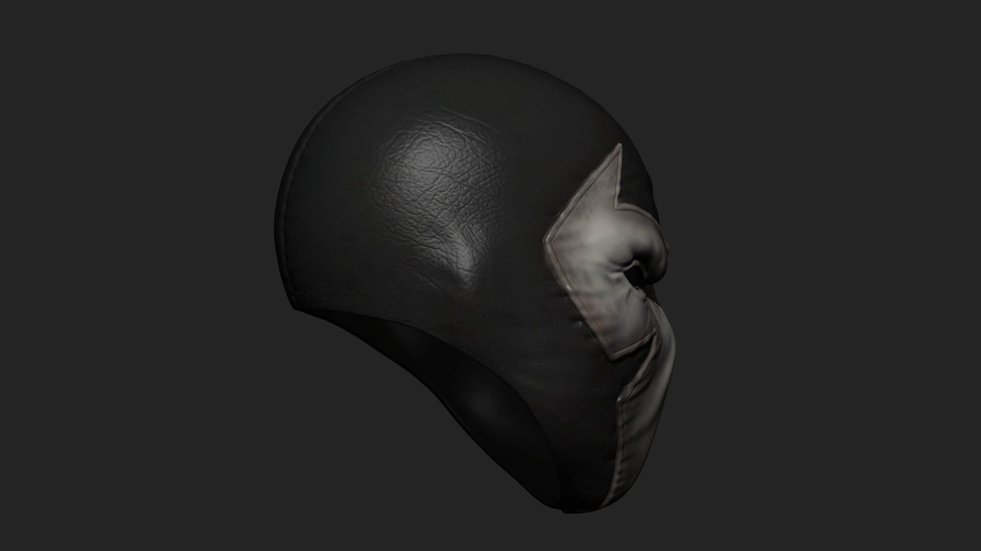 Bane Mask - DC Comics 3D Model by blackstar90