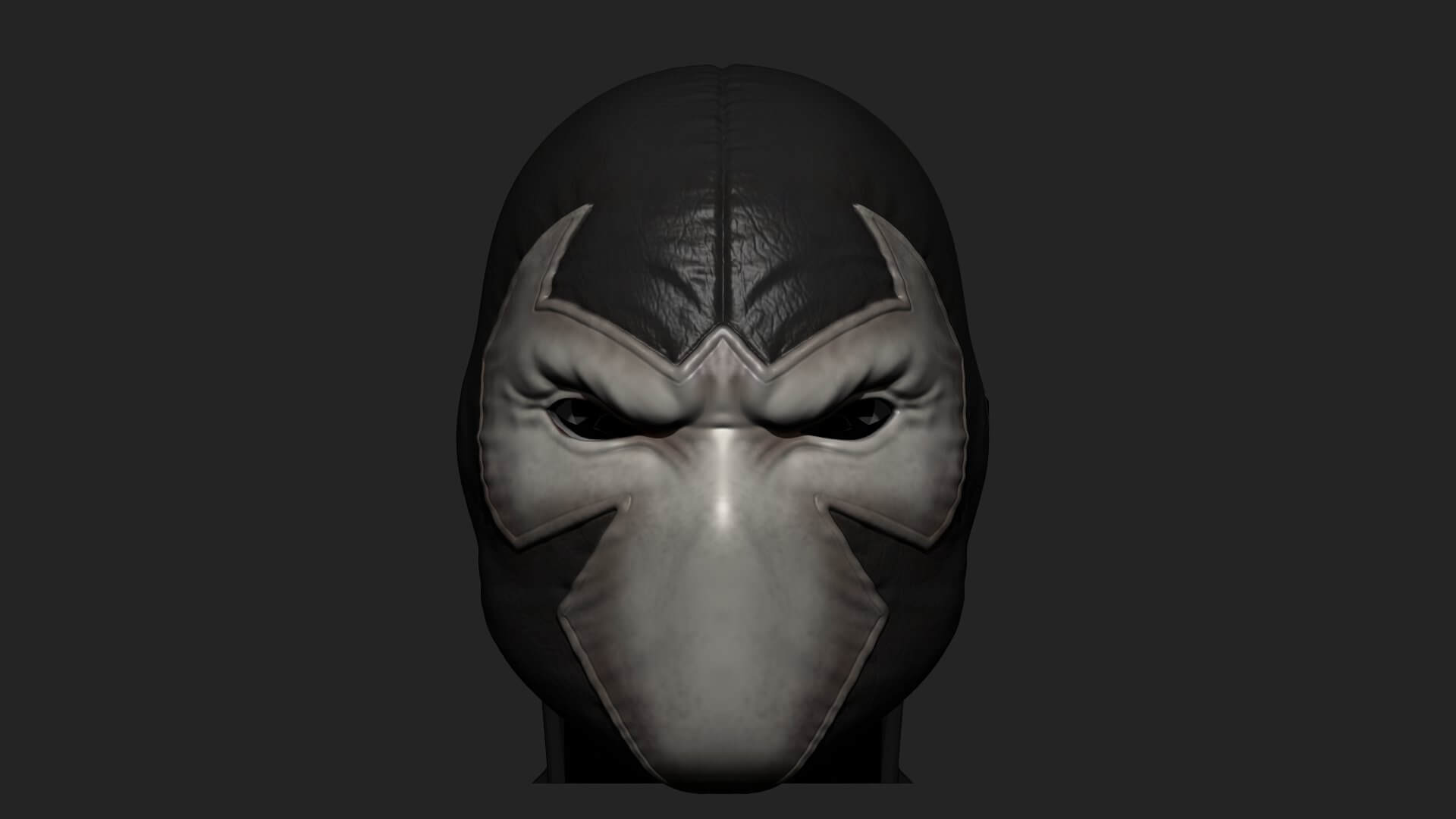Bane Mask - DC Comics 3D Model by blackstar90