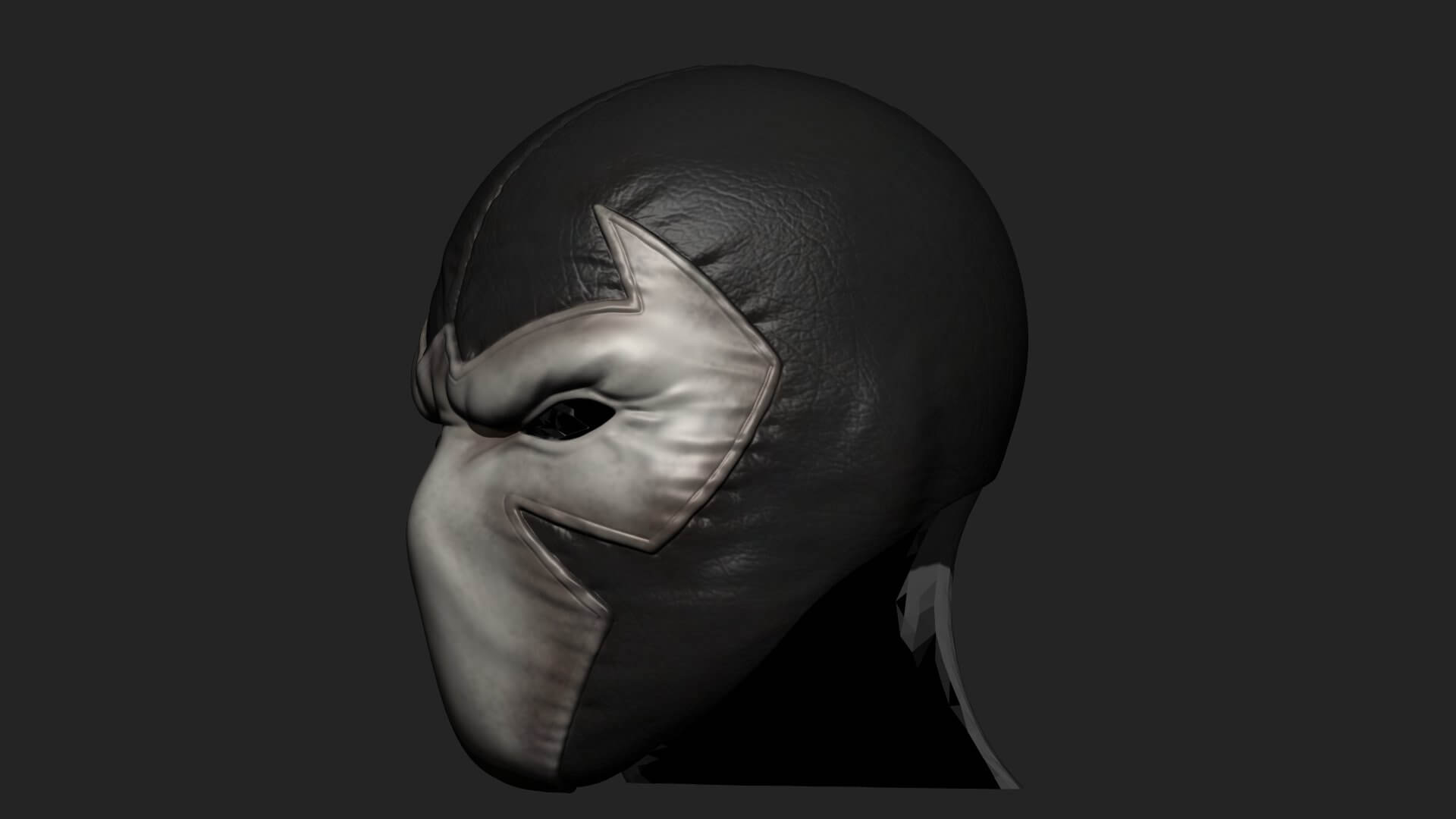 Bane Mask - DC Comics 3D Model by blackstar90