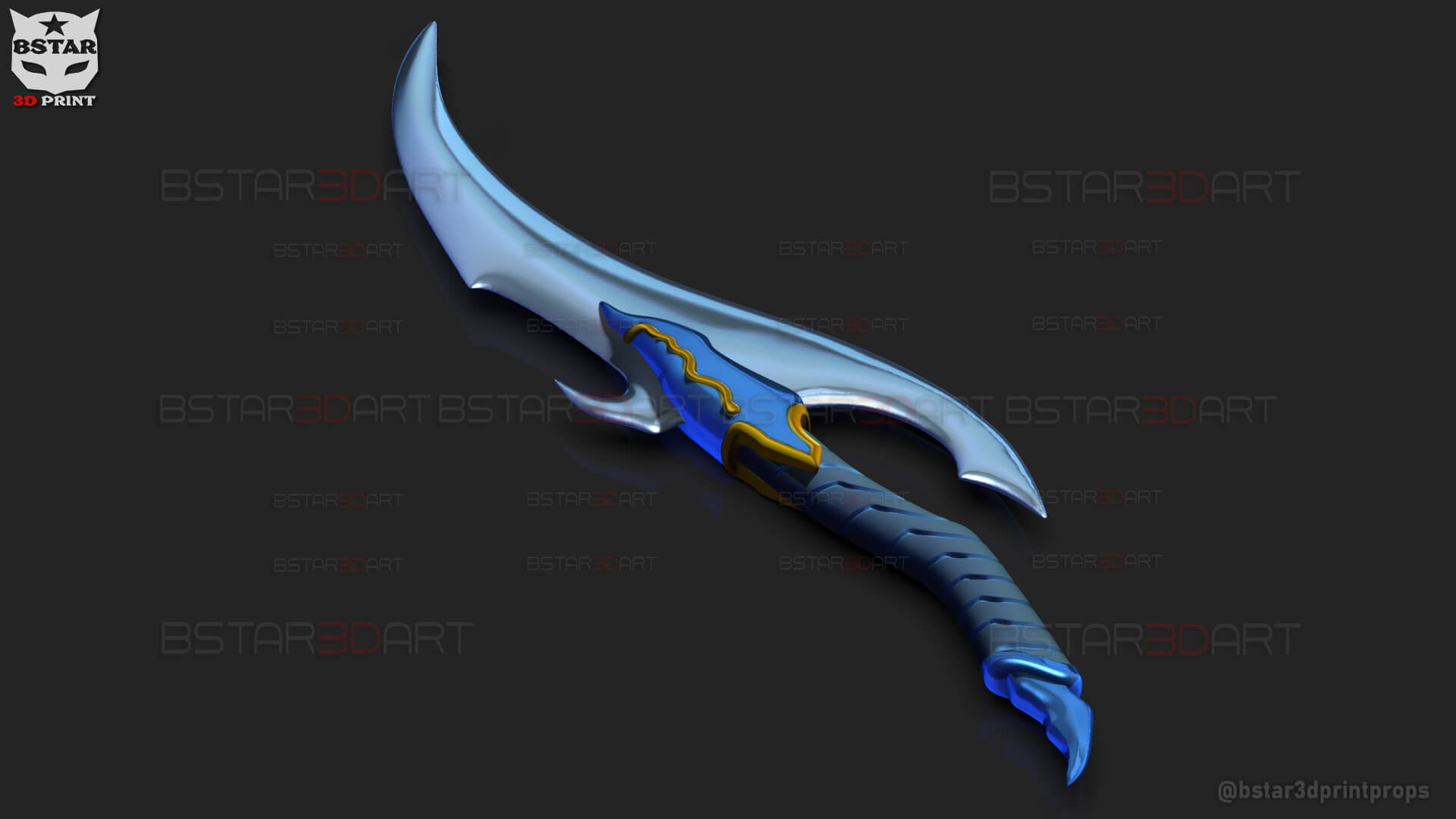 Baruka Dagger High Quality - Solo Leveling Cosplay 3D Print Model by ...