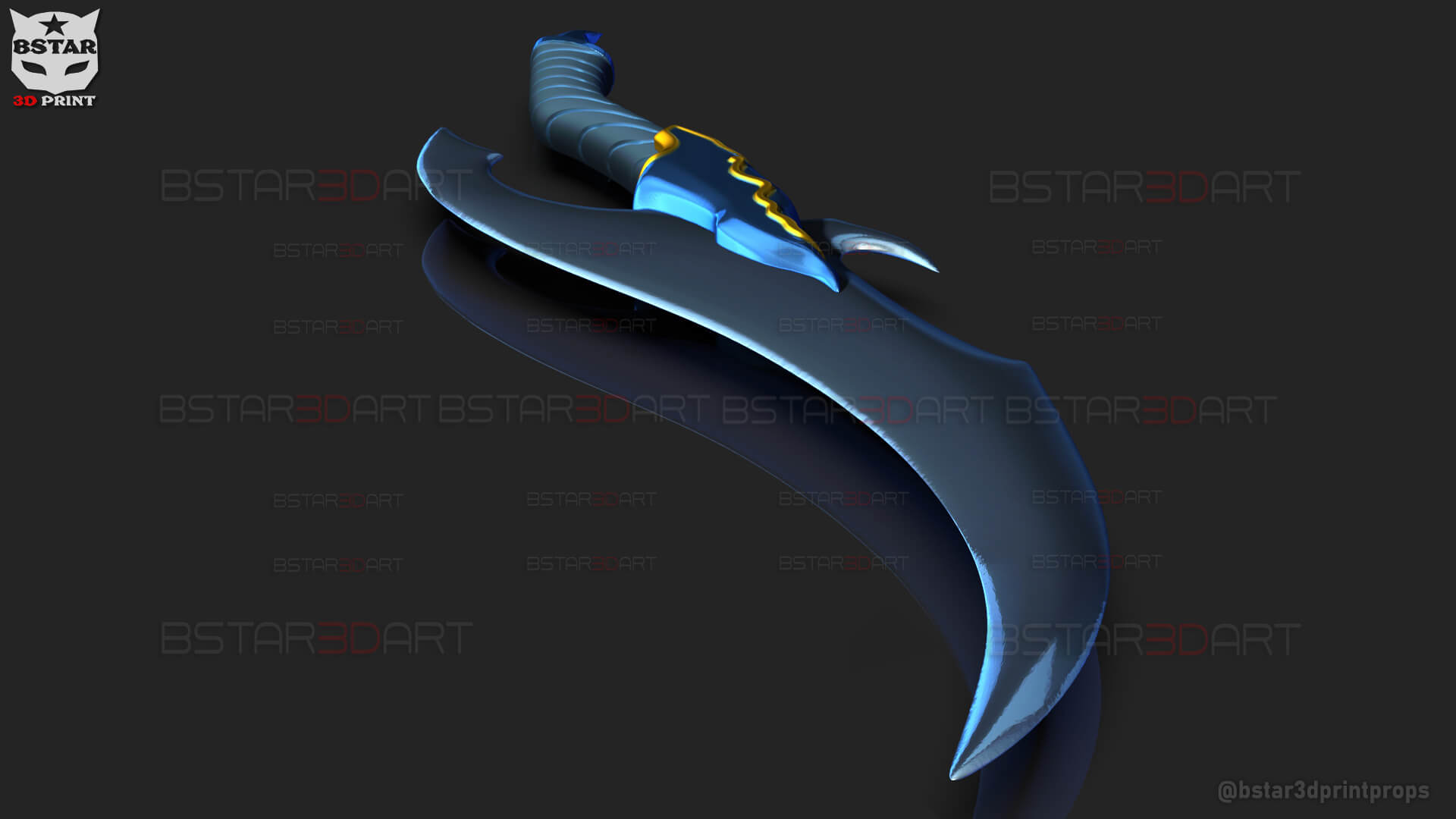 Baruka Dagger High Quality - Solo Leveling Cosplay 3D Print Model by ...