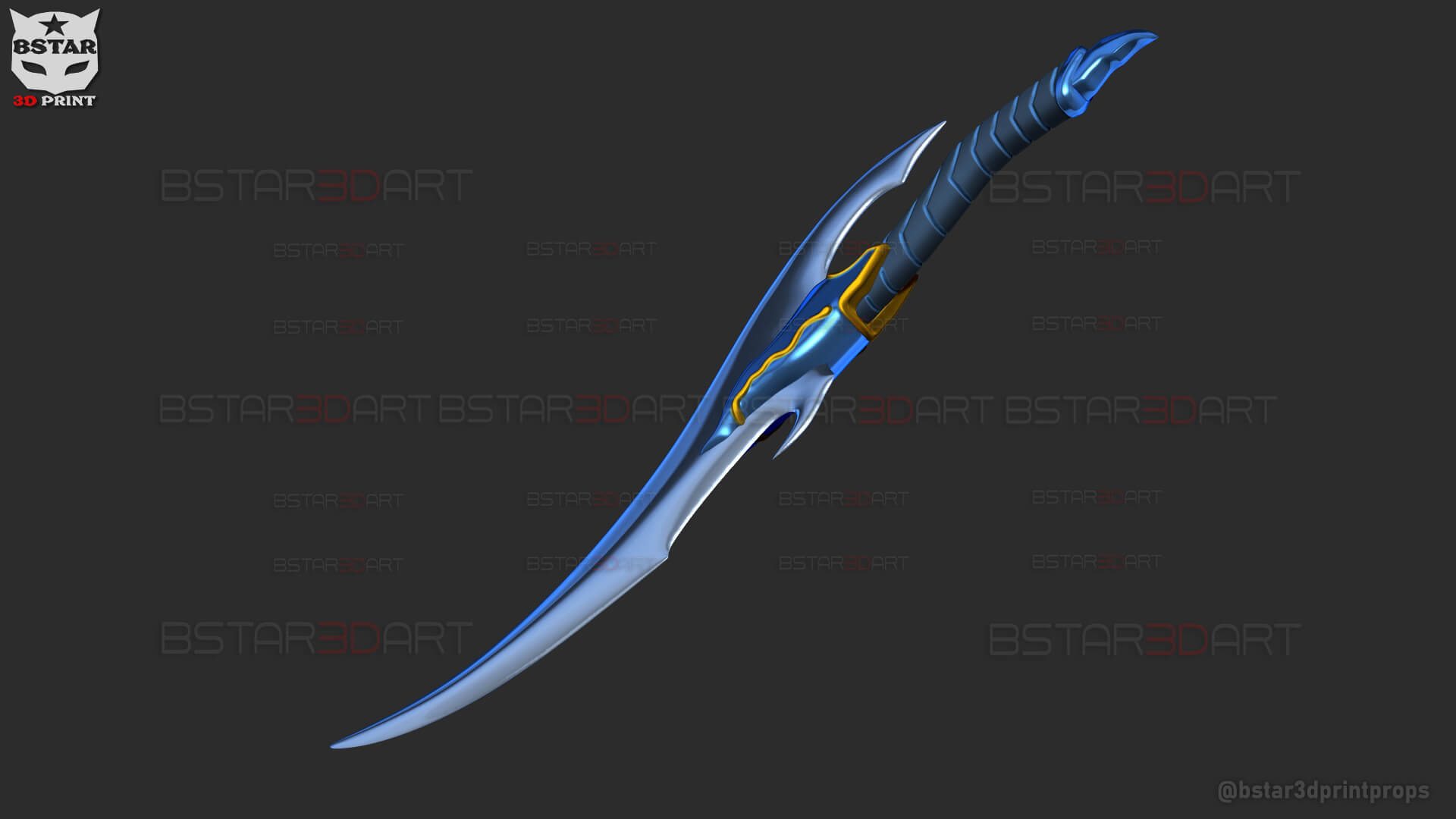 Baruka Dagger High Quality - Solo Leveling Cosplay 3D Print Model by ...