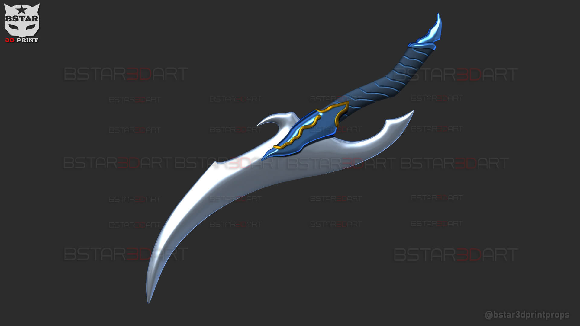 Baruka Dagger High Quality - Solo Leveling Cosplay 3D Print Model by ...