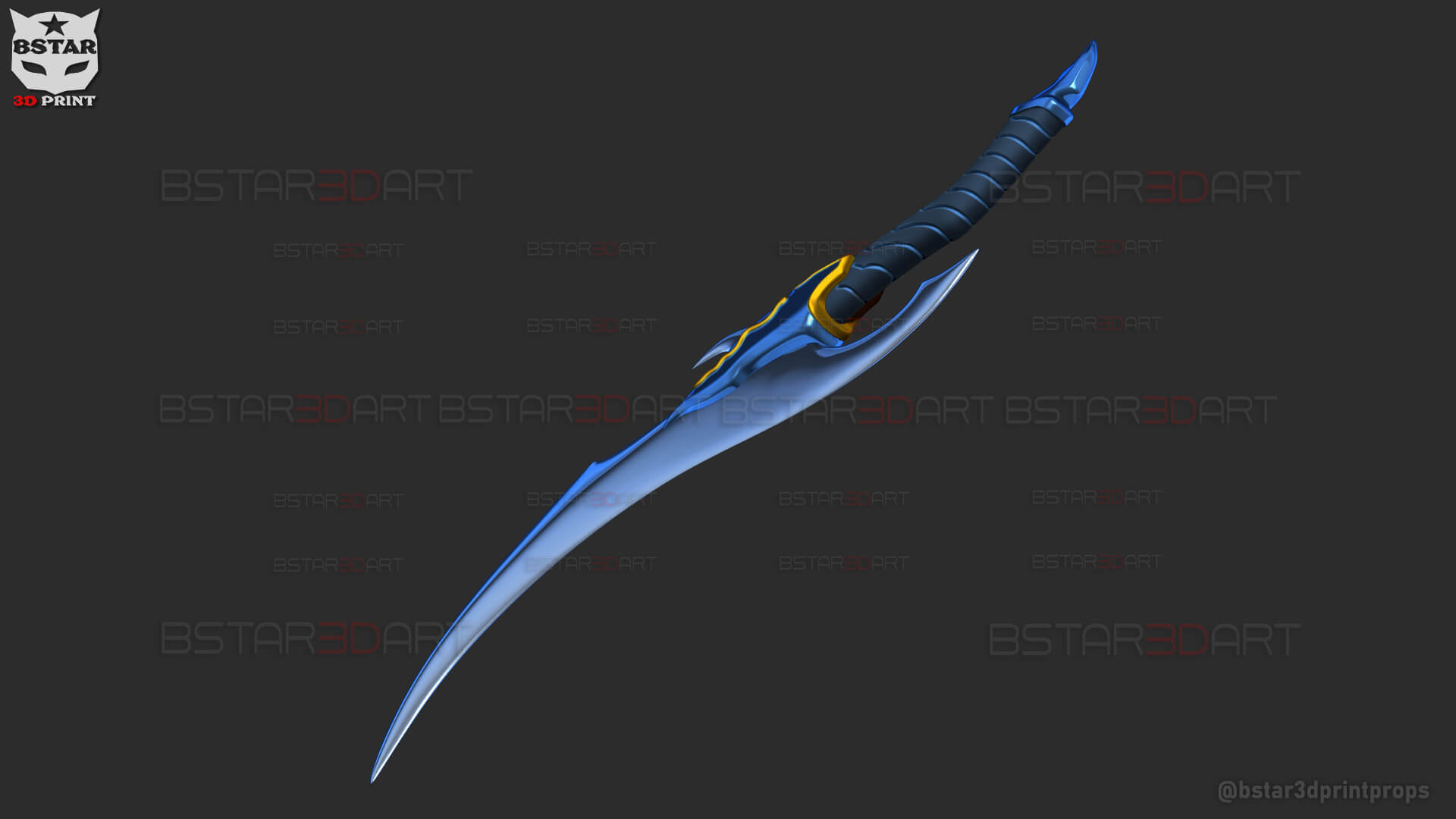 Baruka Dagger High Quality - Solo Leveling Cosplay 3D Print Model by ...