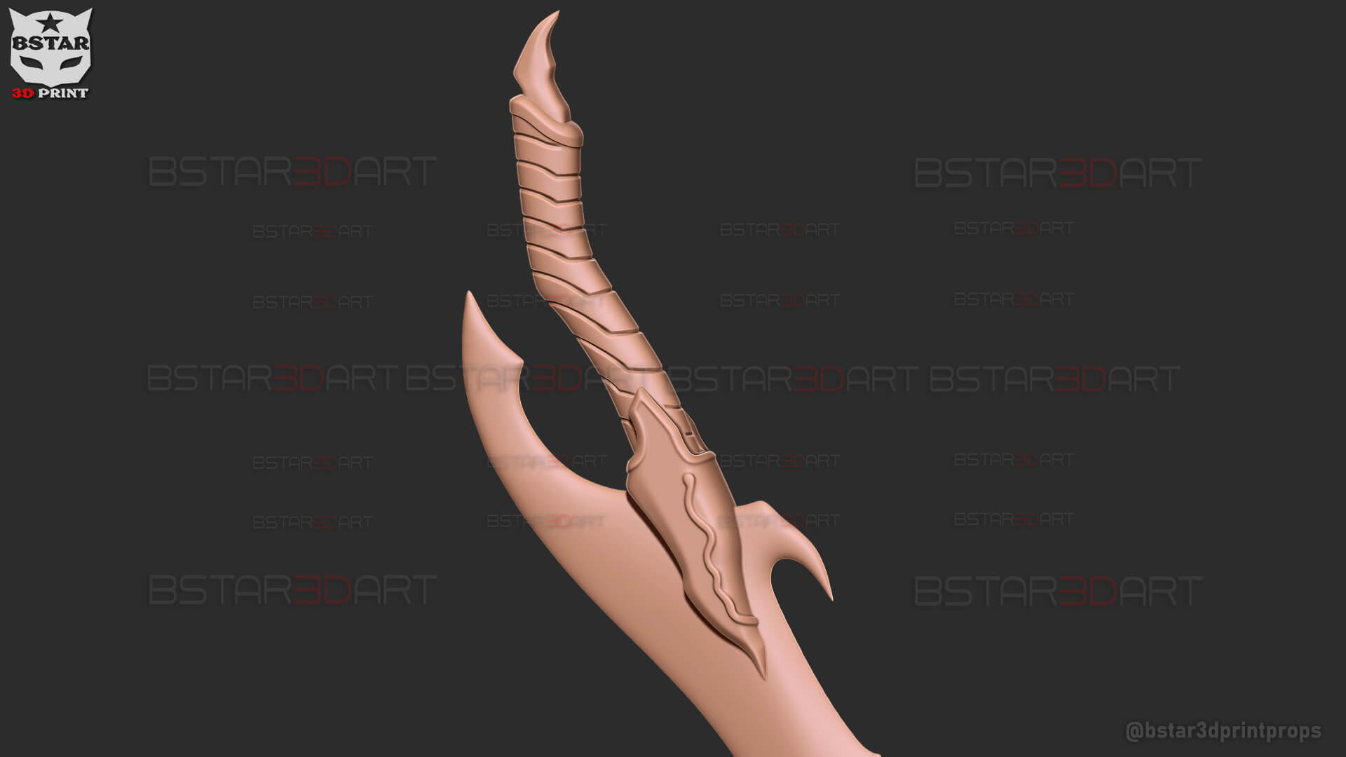 Baruka Dagger High Quality - Solo Leveling Cosplay 3D Print Model by ...