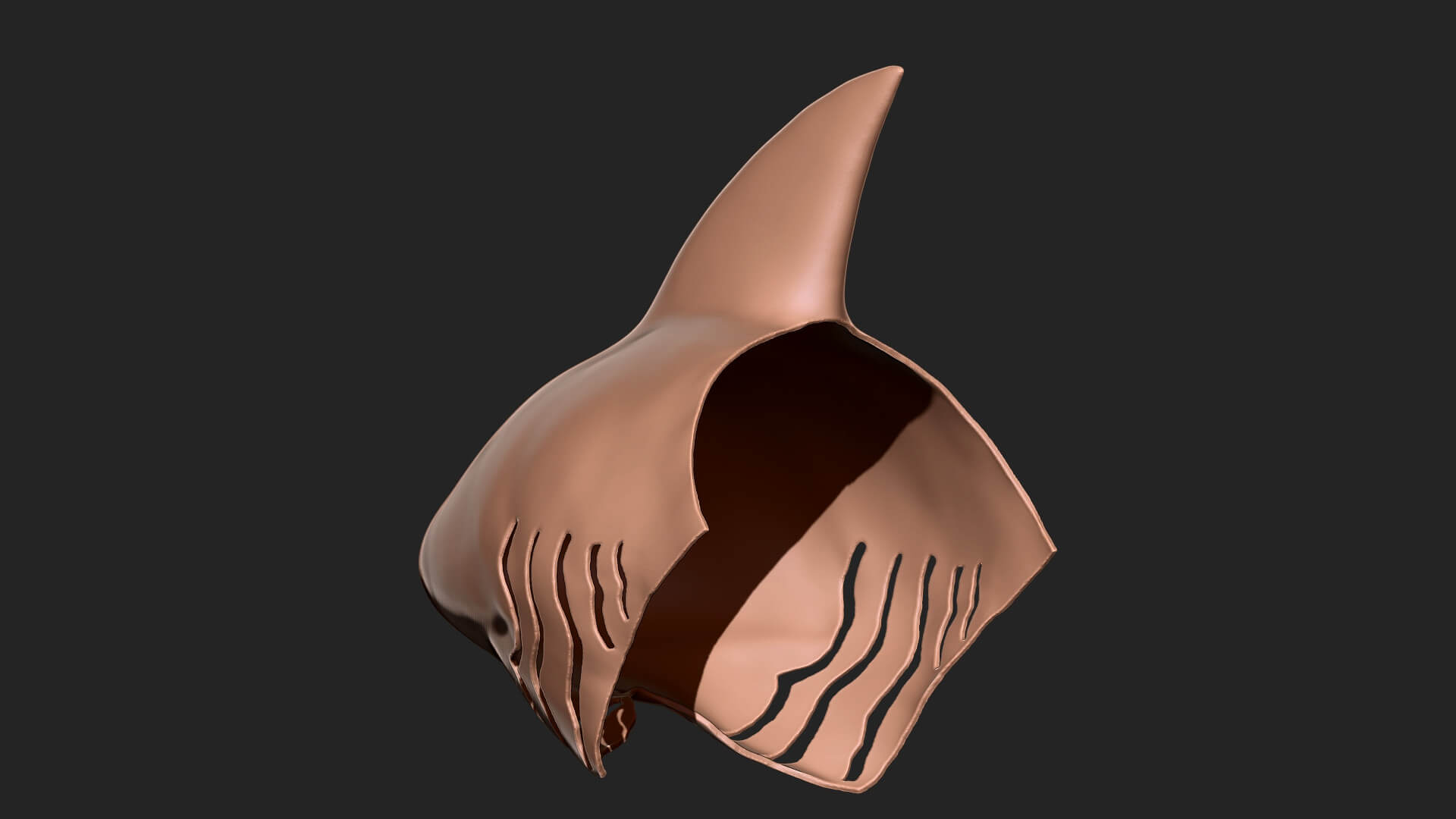 Beam Mask - Chainsaw Man Cosplay 3D Model by blackstar90