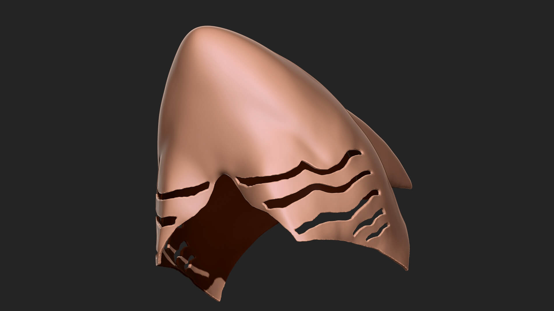 Beam Mask - Chainsaw Man Cosplay 3D Model by blackstar90