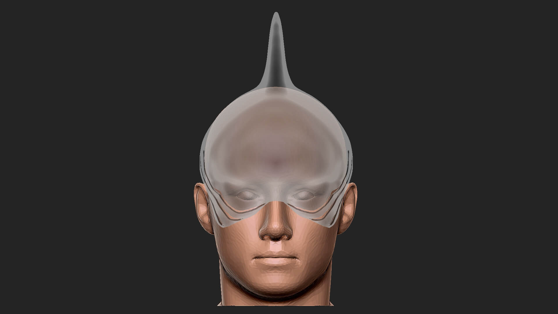 Beam Mask - Chainsaw Man Cosplay 3D Model by blackstar90