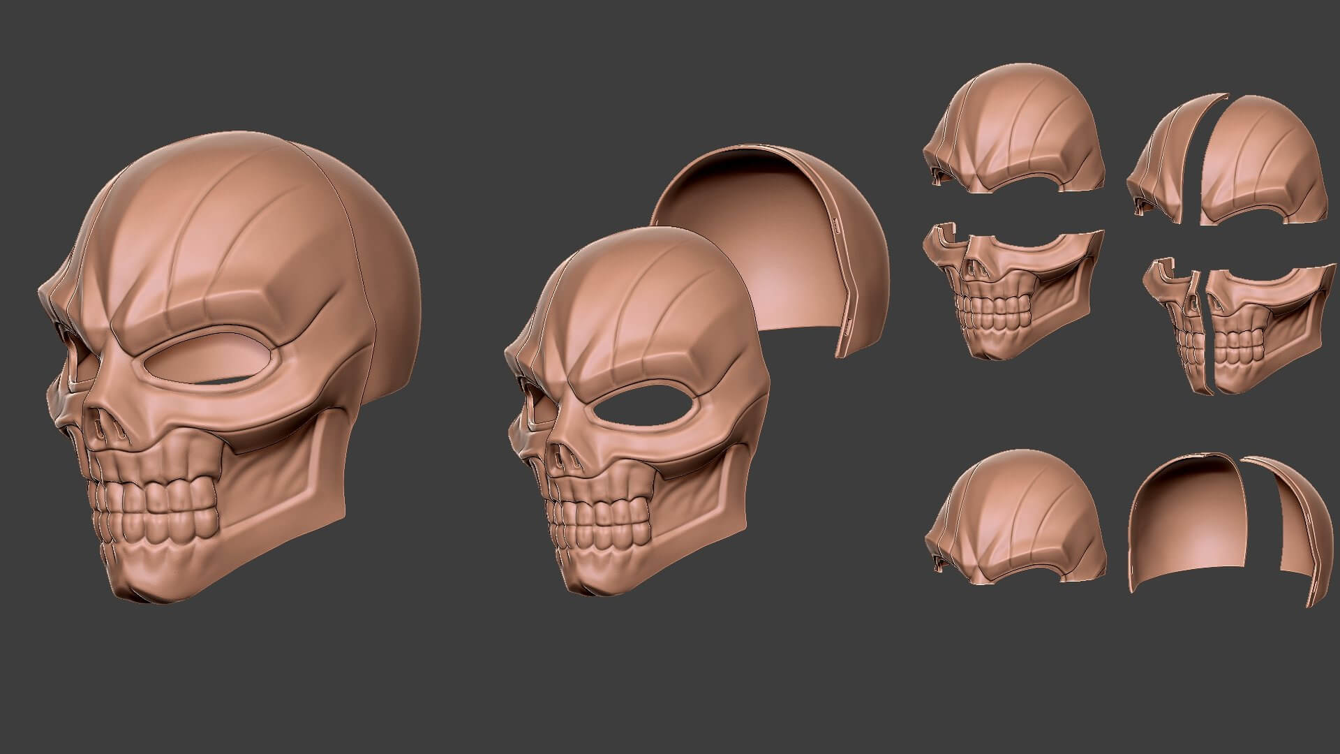 DC Comics Black Mask - 3D Model by blackstar90