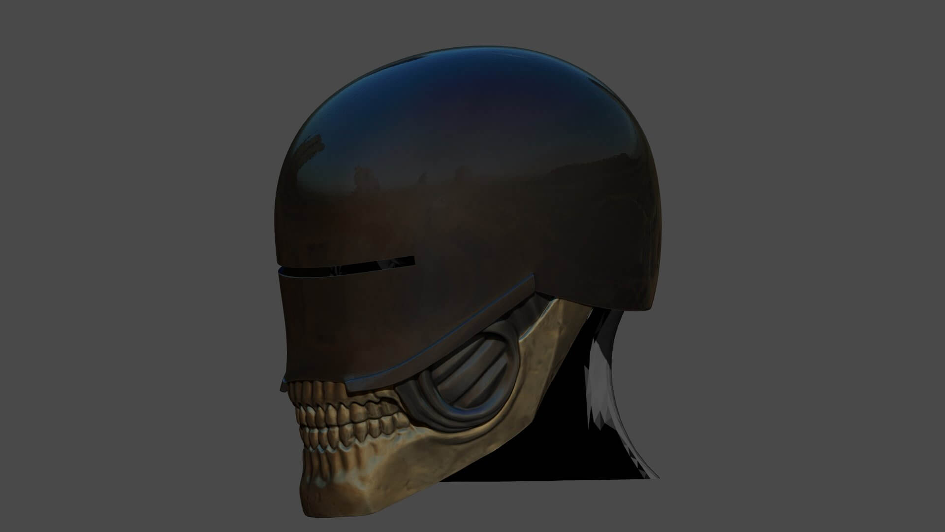 Bloodsport Mask - The Suicide Squad 3D Model by blackstar90