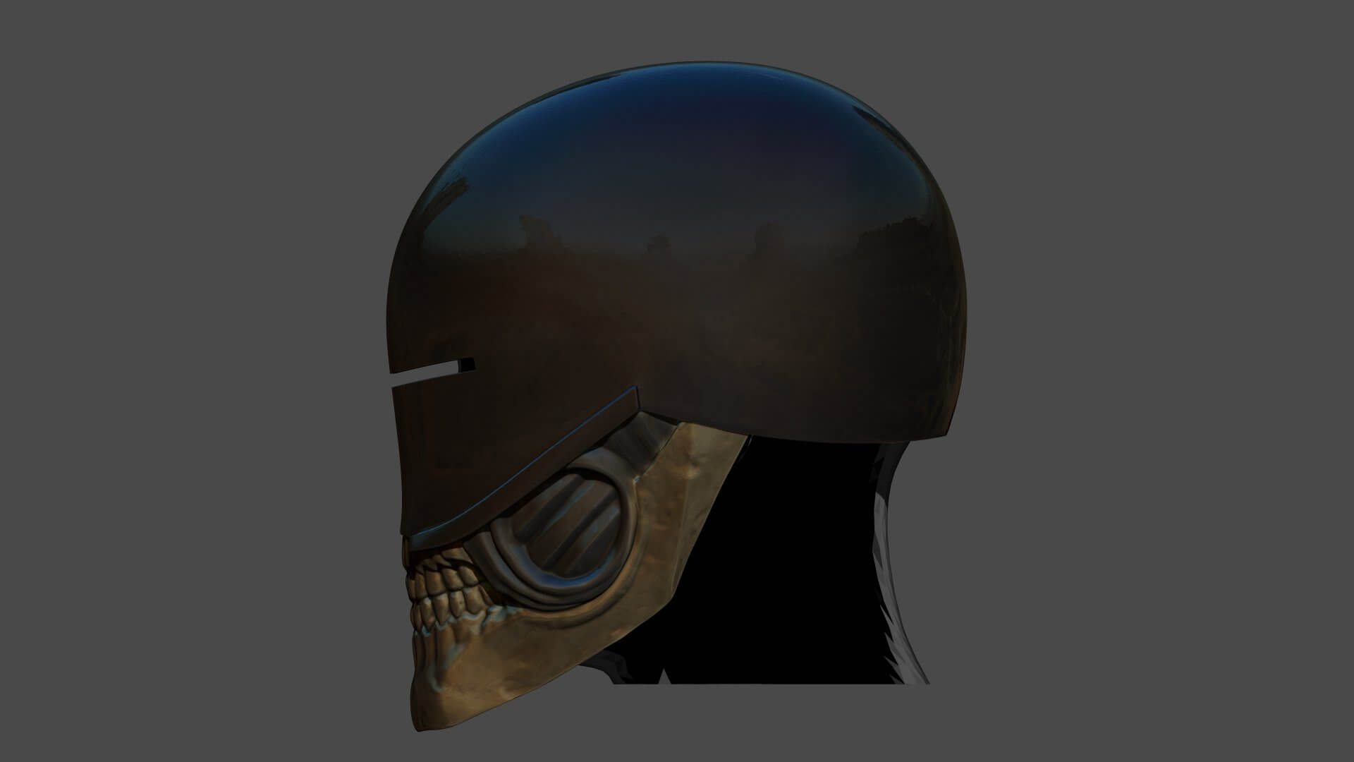 Bloodsport Mask - The Suicide Squad 3D Model by blackstar90