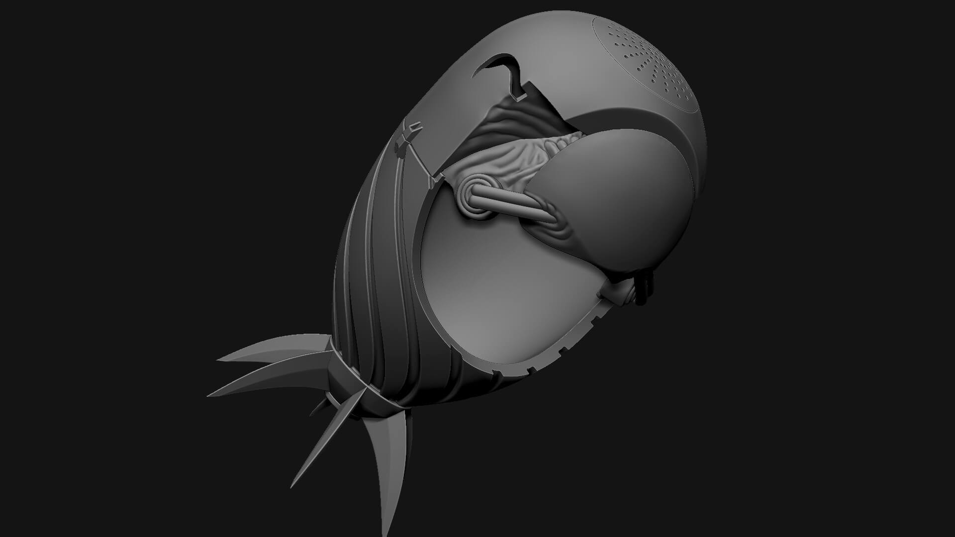 Bomb Devil Reze Helmet - Chainsawman Cosplay 3D Model by blackstar90