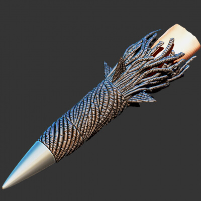 Bomb Devil Blade Arm Weapon - Chainsaw Man Cosplay 3D Print Model by ...