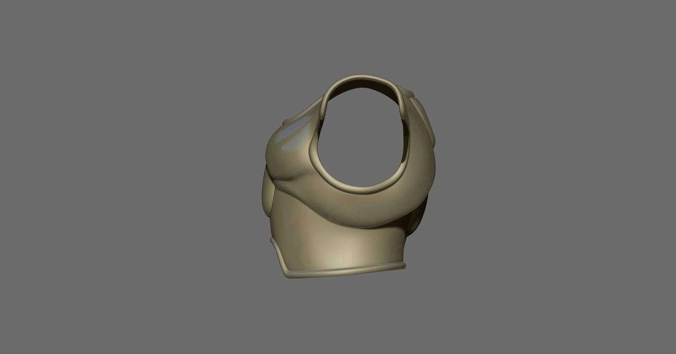 Broly Armor from Dragon Ball (cosplay) - 3D Model by blackstar90