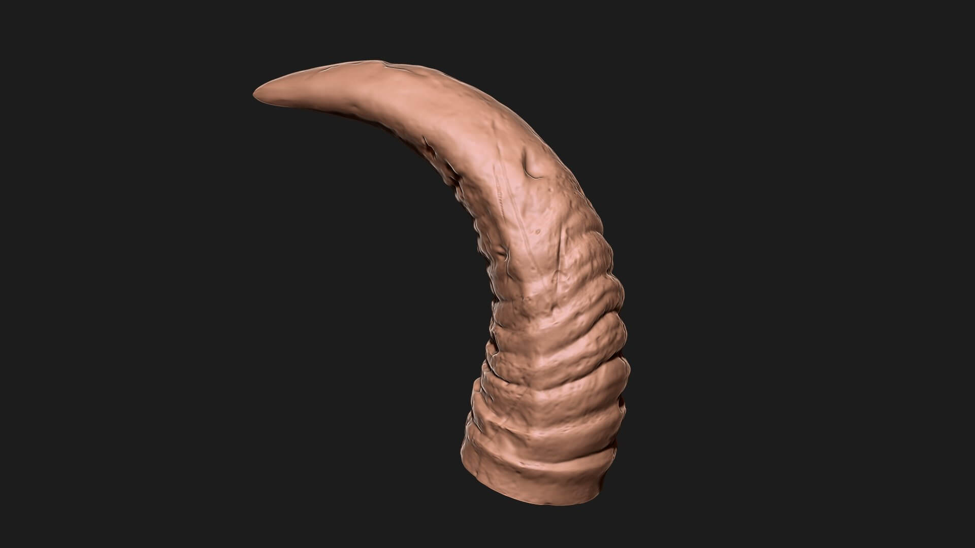 Buffalo Horns - Satan Horns - Demon Horns 3D Model by blackstar90