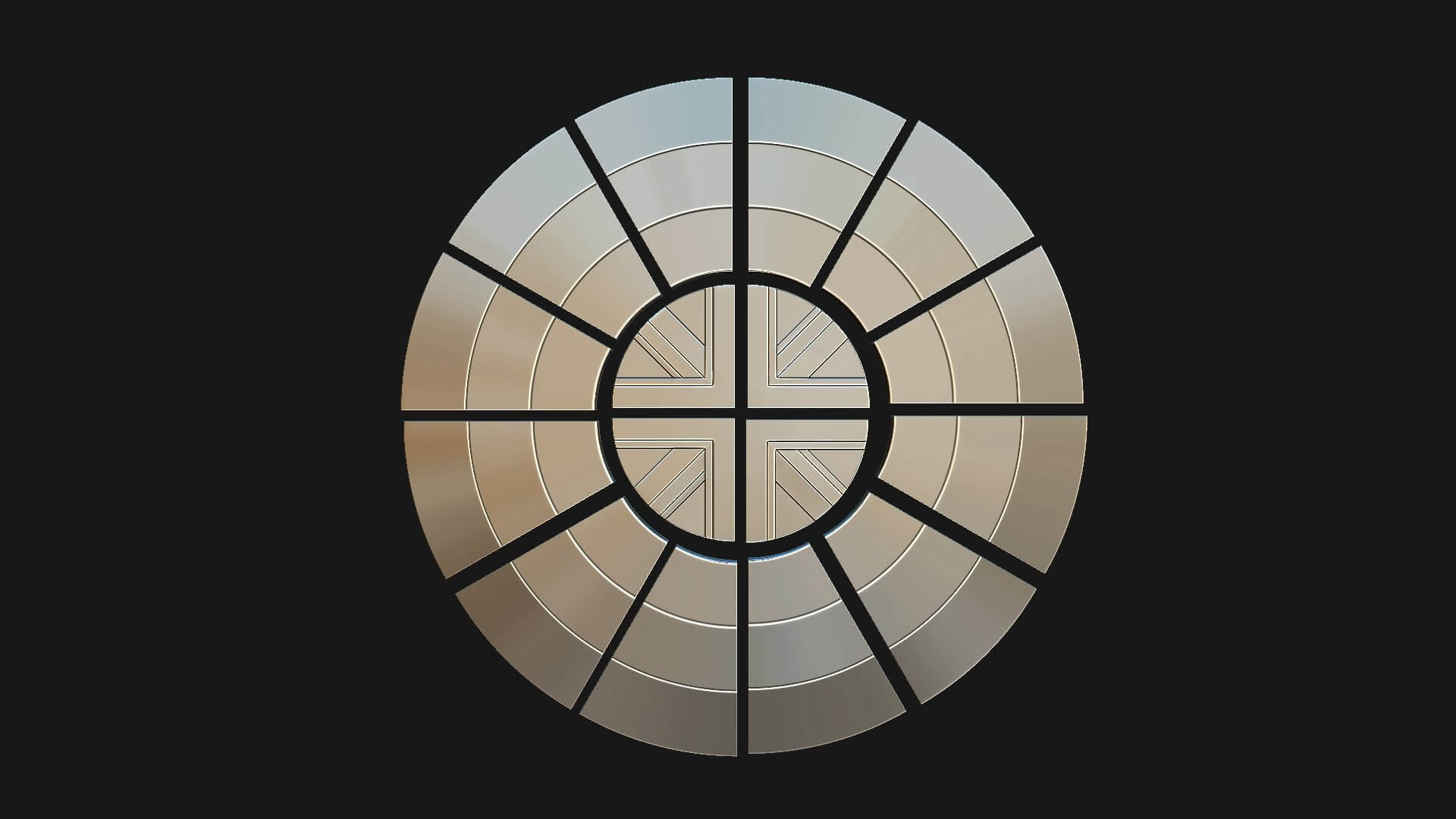 Captain Britain Shield - Marvel Comics 3D Model by blackstar90