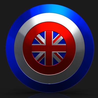 Captain Britain Shield - Marvel Comics 3D Model by blackstar90