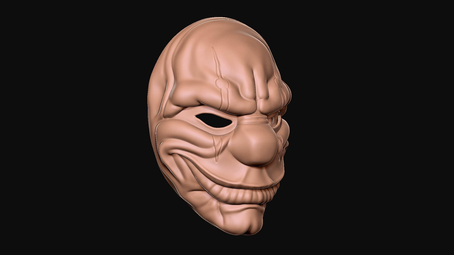 Chains Mask - Payday 2 3D Model by blackstar90