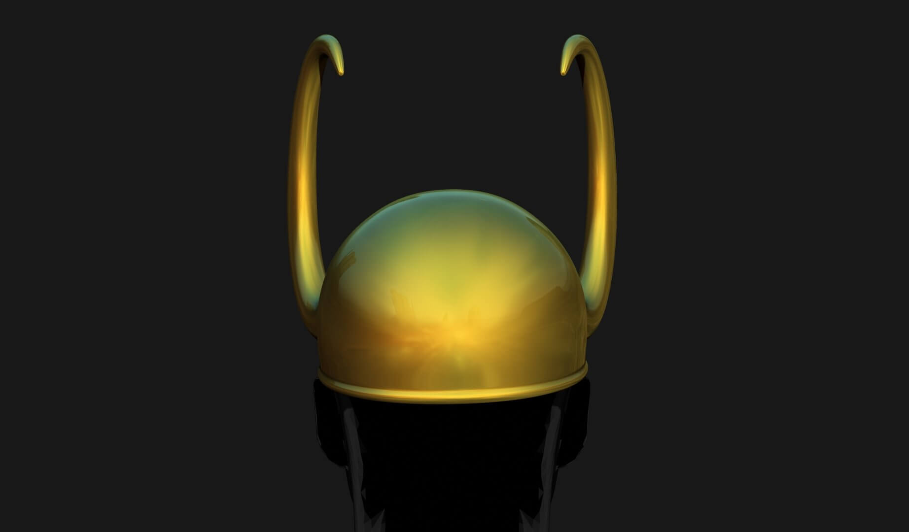 Classic Loki Helmet - Loki TV Series 2021 3D Model by blackstar90
