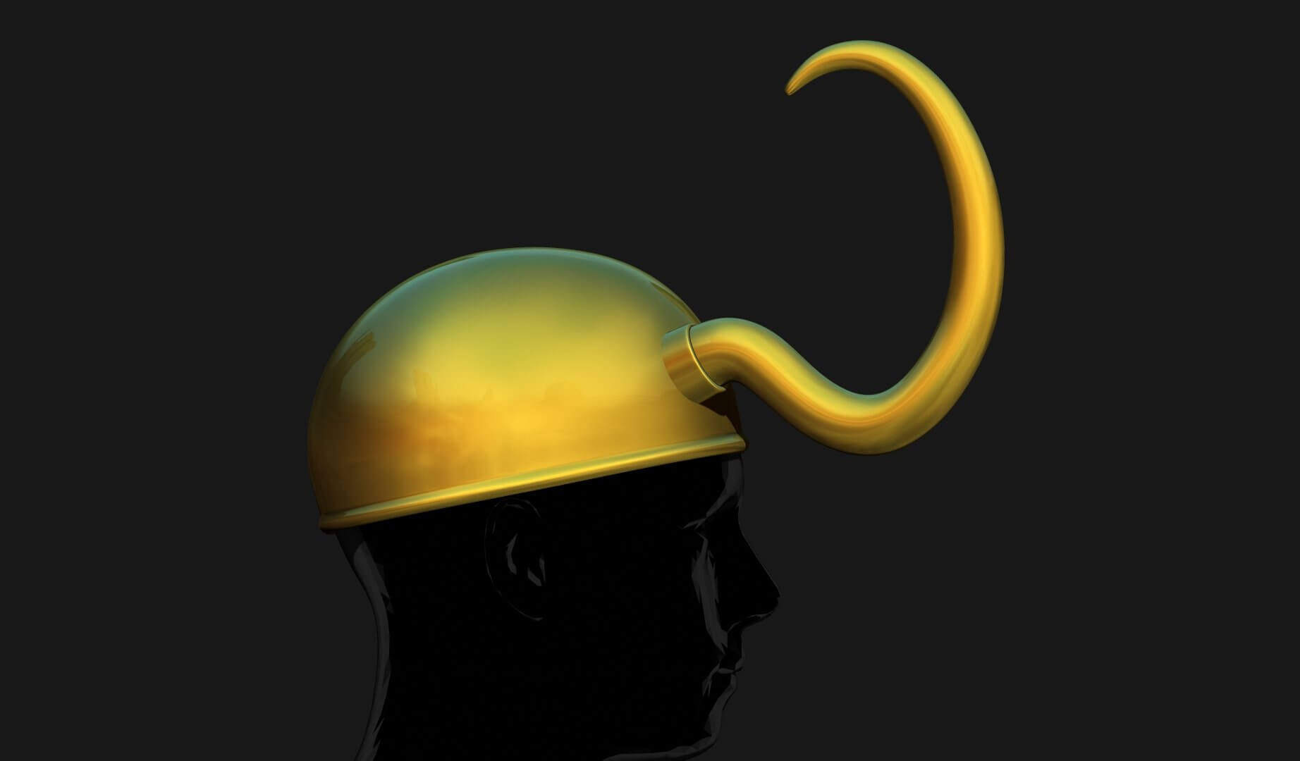 Classic Loki Helmet - Loki TV Series 2021 3D Model by blackstar90