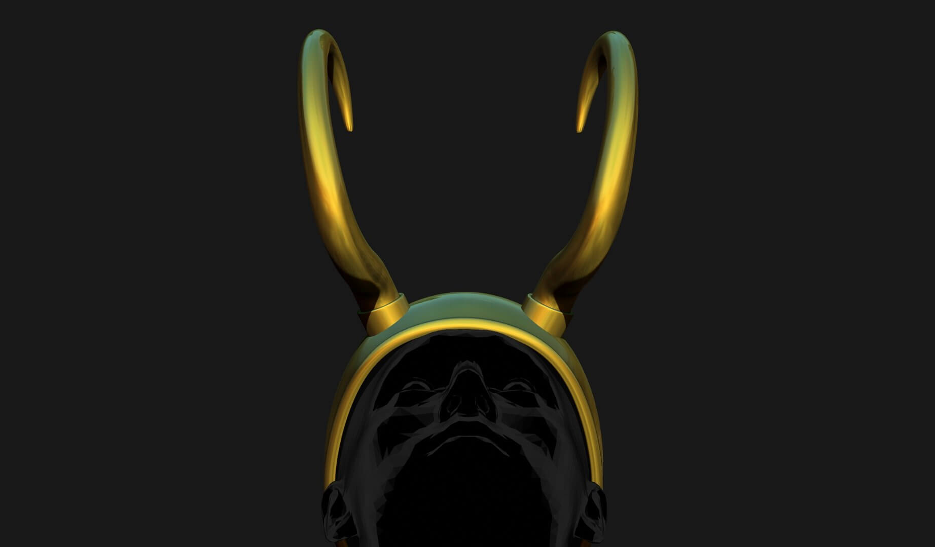 Classic Loki Helmet - Loki TV Series 2021 3D Model by blackstar90