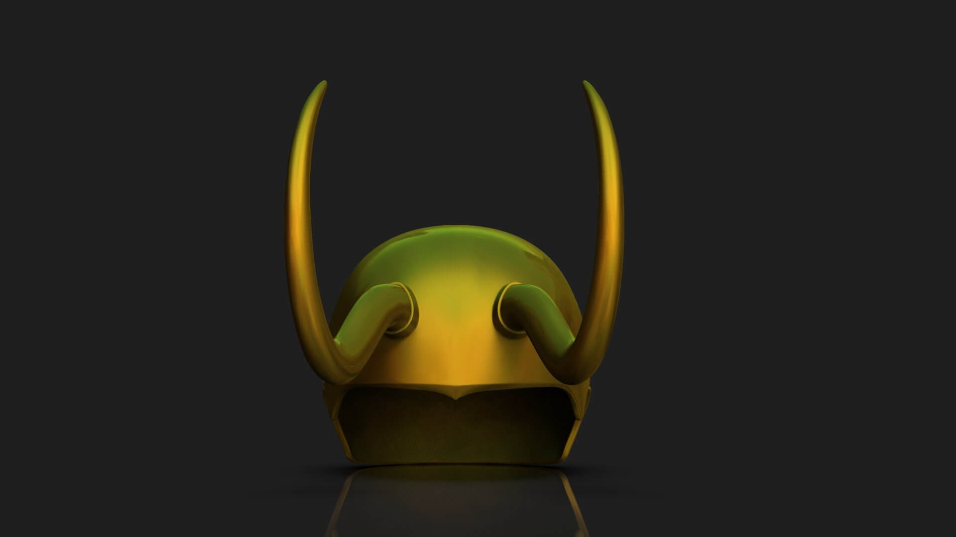 Classic Loki Helmet - Loki TV Series 3D Model by blackstar90