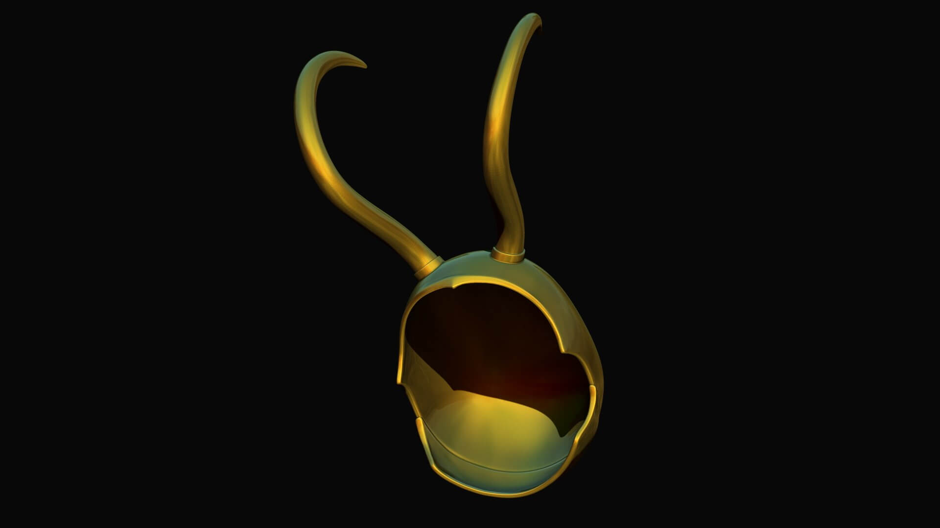 Classic Loki Helmet - Loki TV Series 3D Model by blackstar90