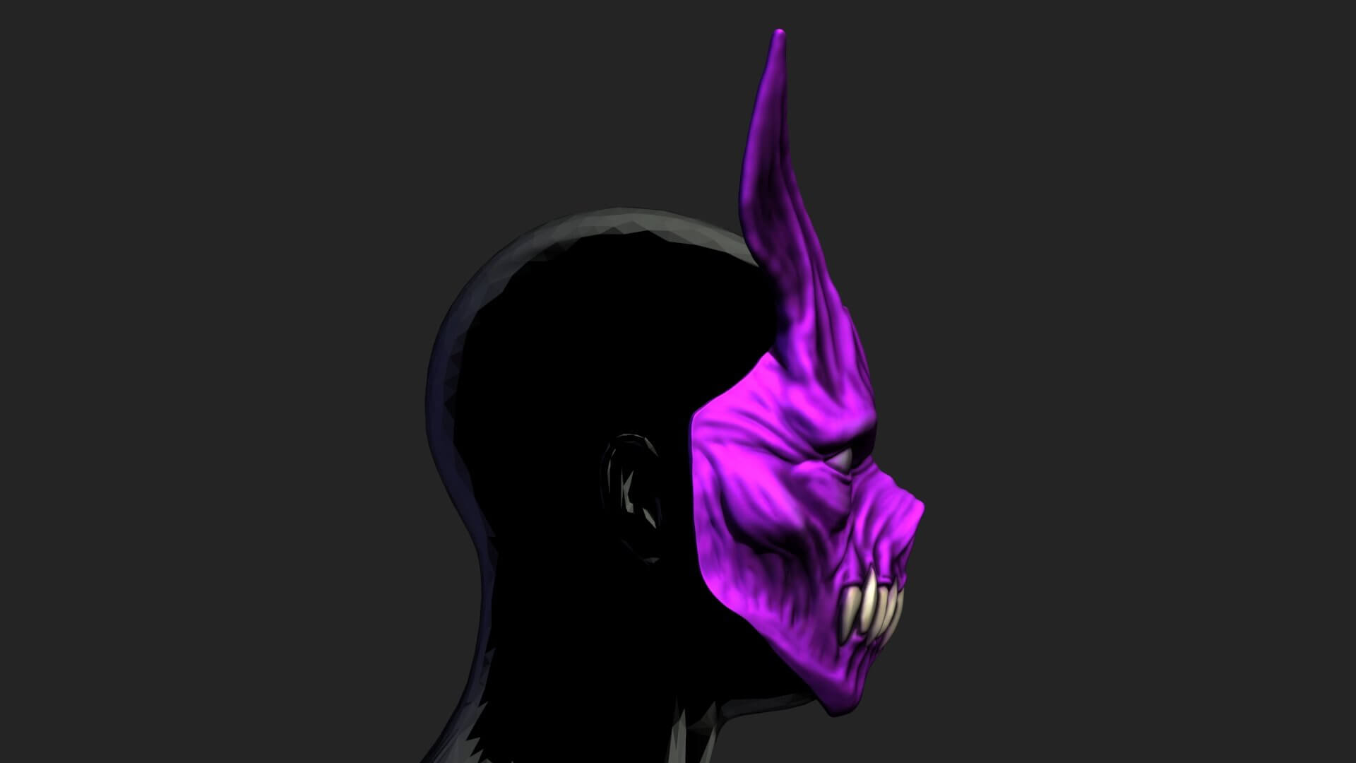 Corpse Husband Rabbit Face Mask - 3D Model by blackstar90