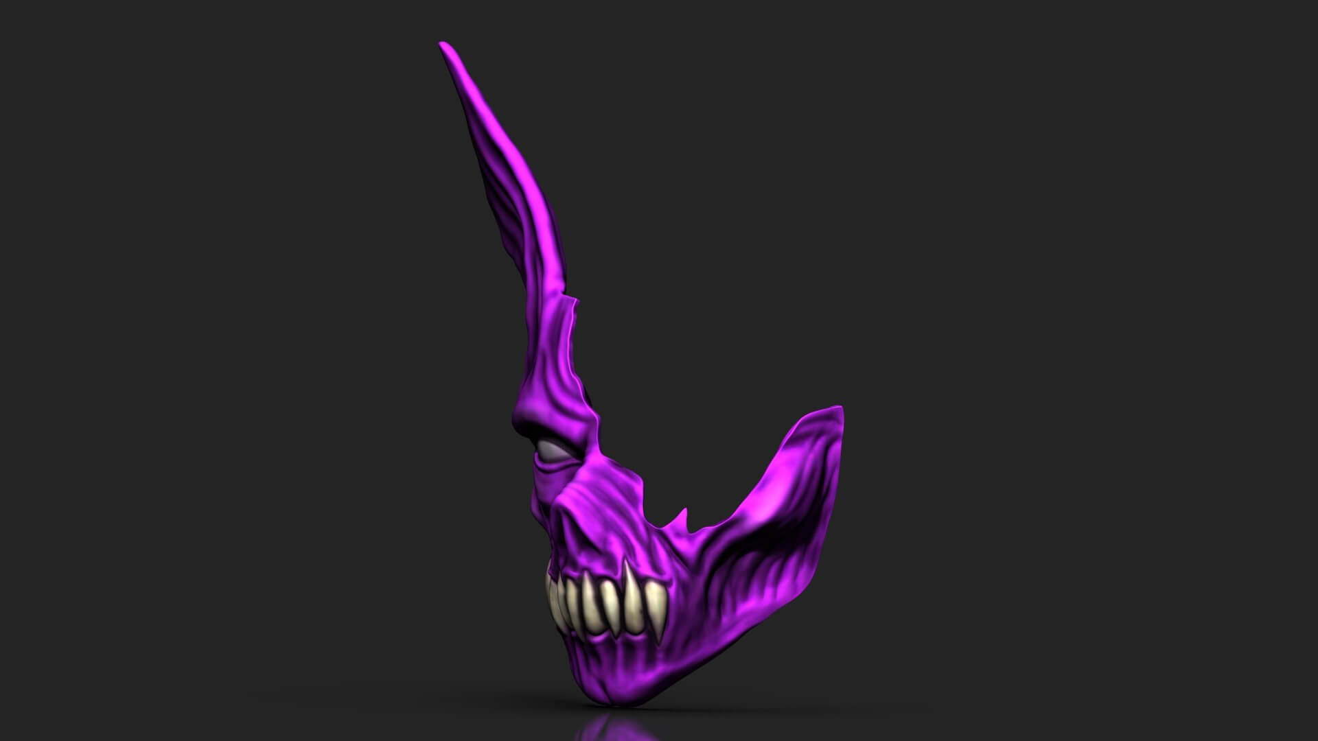 Corpse Husband Rabbit Face Mask - 3D Model by blackstar90