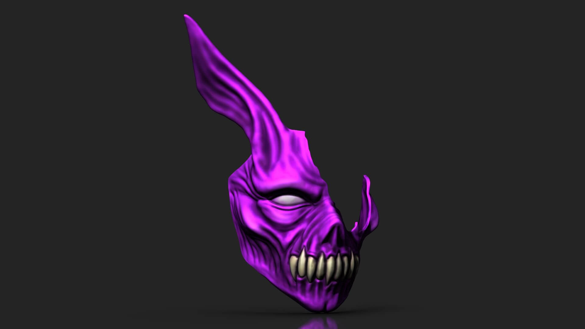Corpse Husband Rabbit Face Mask - 3D Model by blackstar90