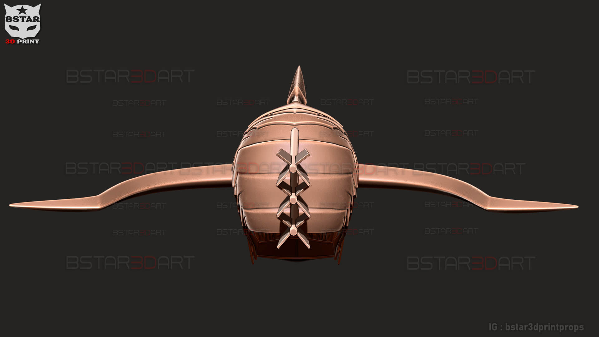 Crossbow Devil Quanxi Helmet - Chainsaw Man Cosplay 3D Model by blackstar90