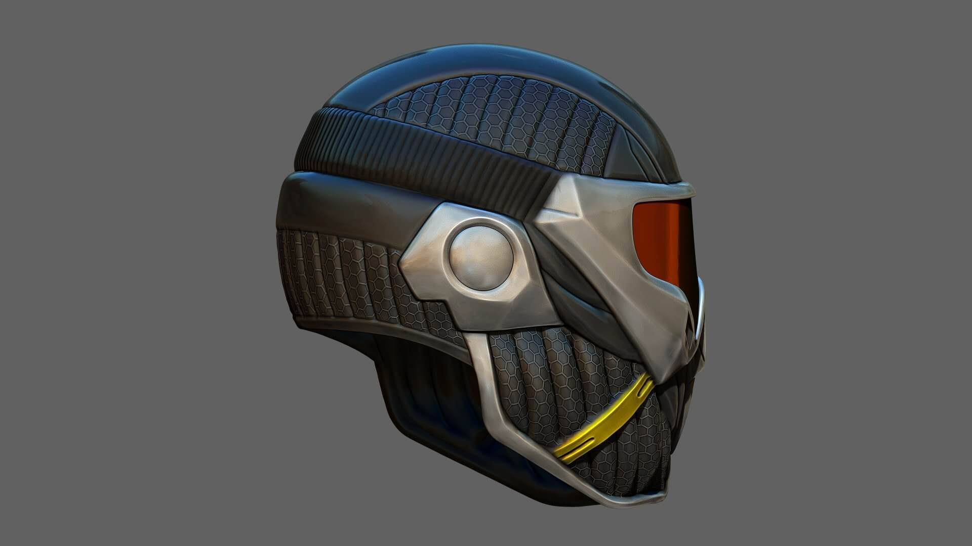 Crysis Helmet - 3D Model by blackstar90