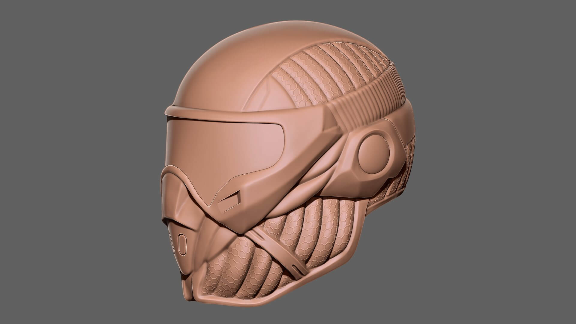 Crysis Helmet - 3D Model by blackstar90