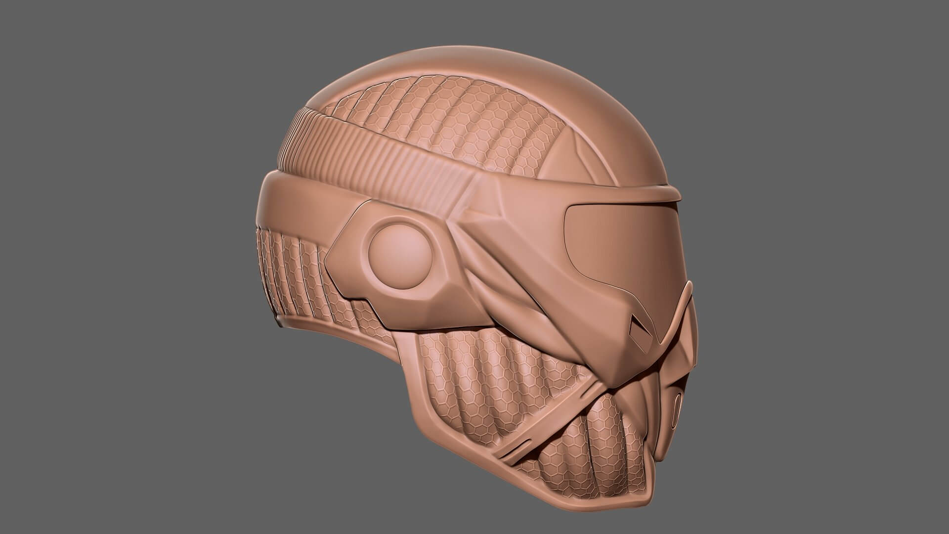 Crysis Helmet - 3D Model by blackstar90