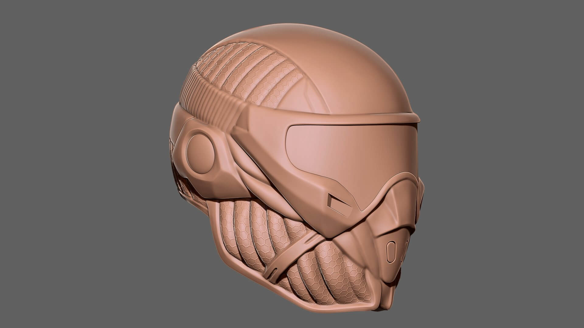 Crysis Helmet - 3D Model by blackstar90
