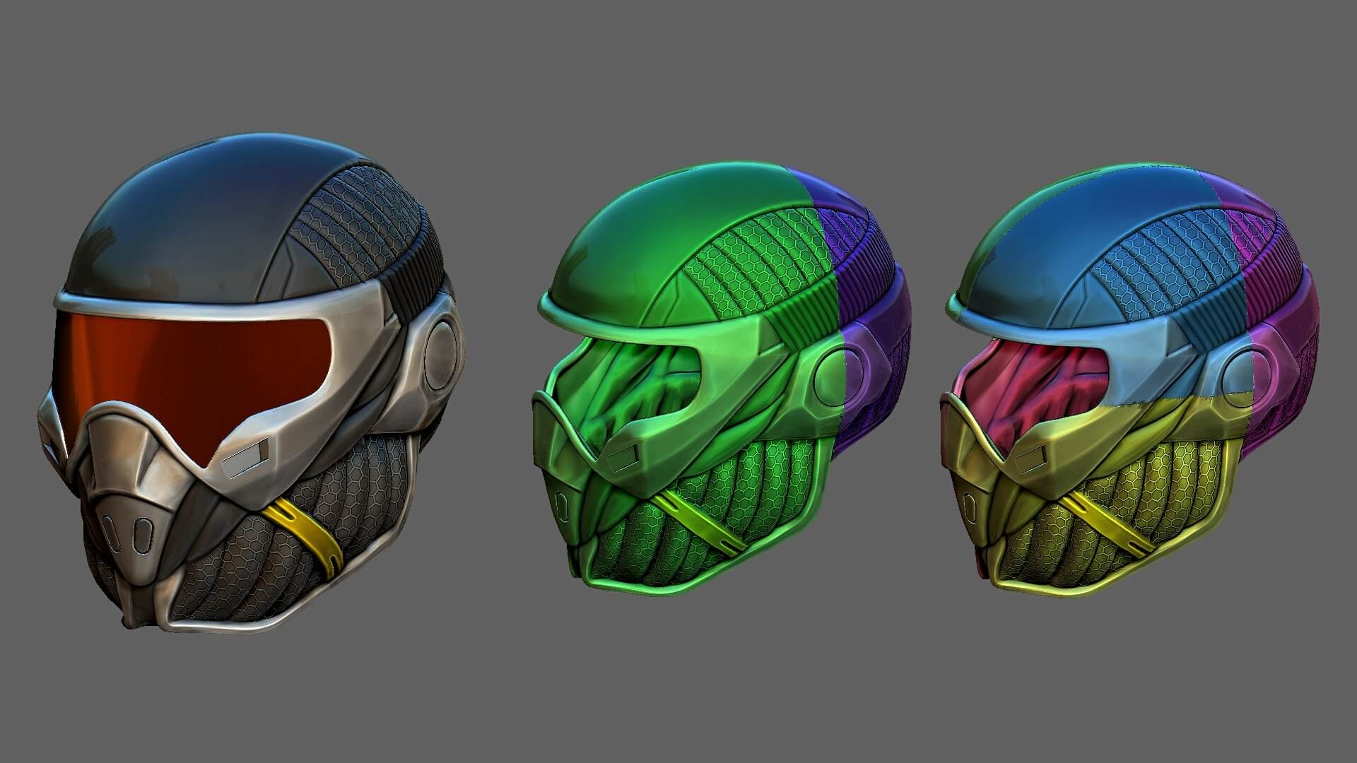 Crysis Helmet - 3D Model by blackstar90