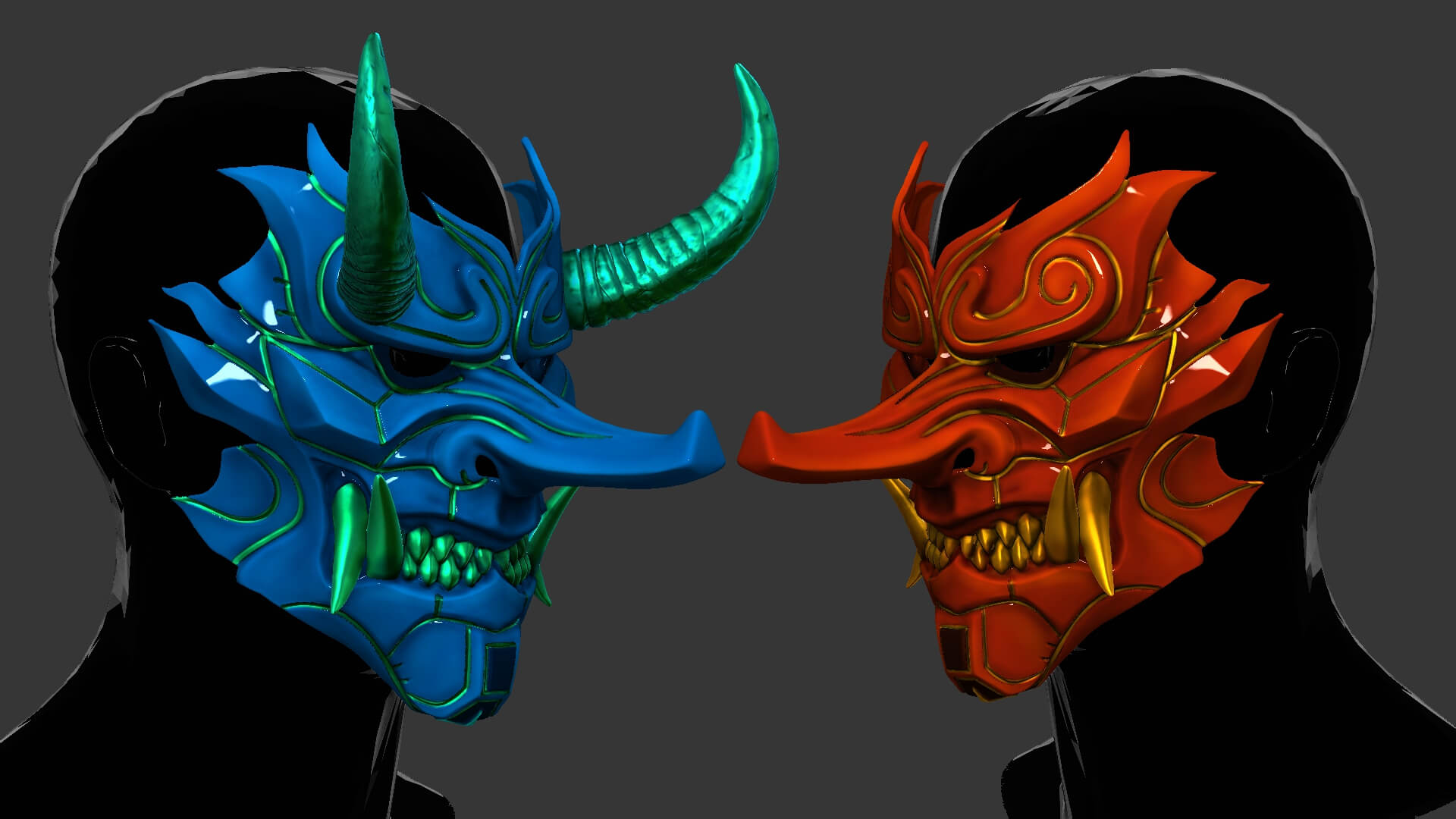 Hannya Mask Samurai