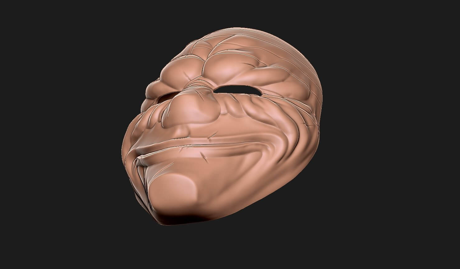 Dallas Payday 2 Mask - 3D Model by blackstar90