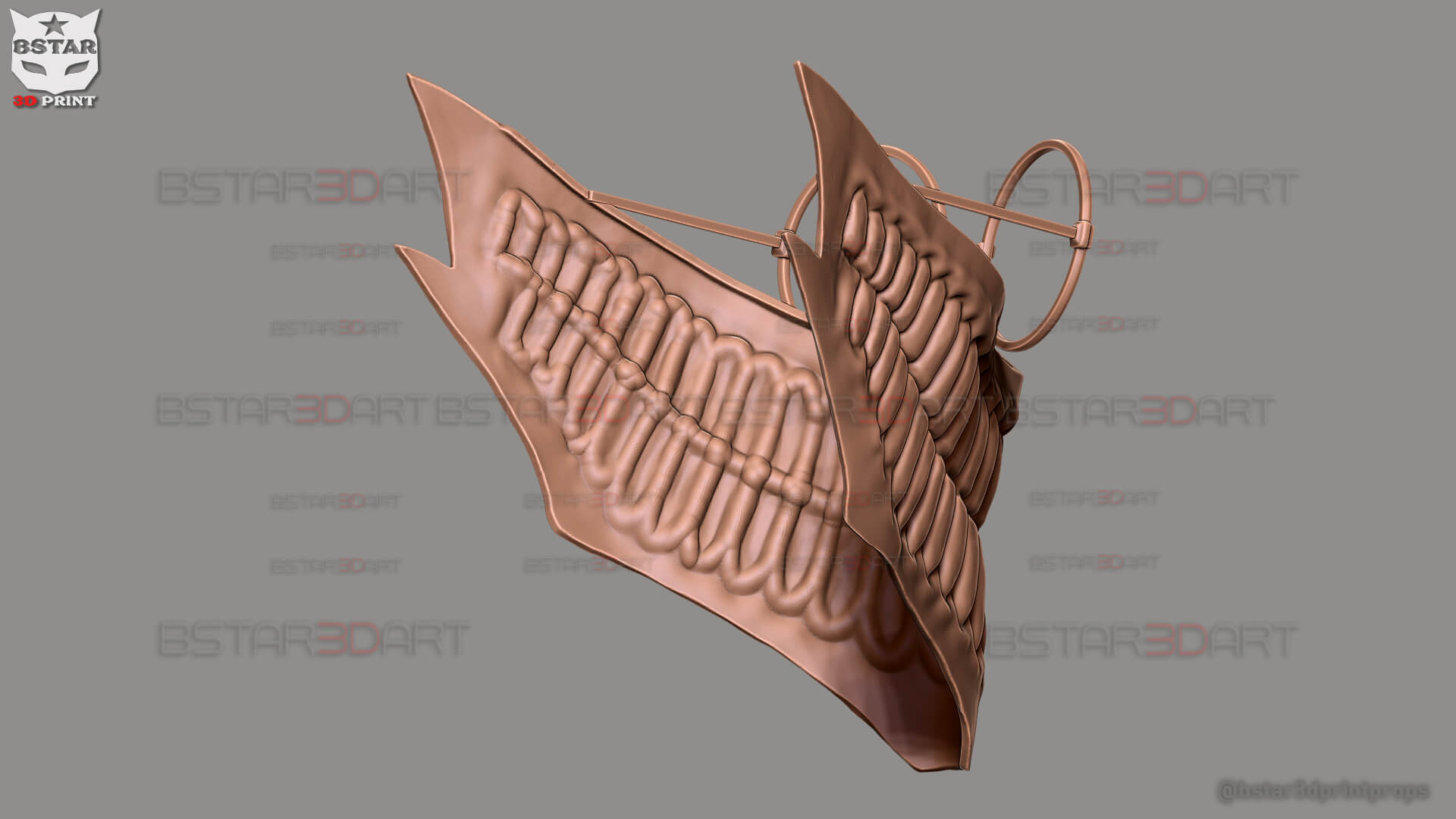 Dandadan Okarun Half Mask With Glasses - Anime Cosplay 3D Model by ...