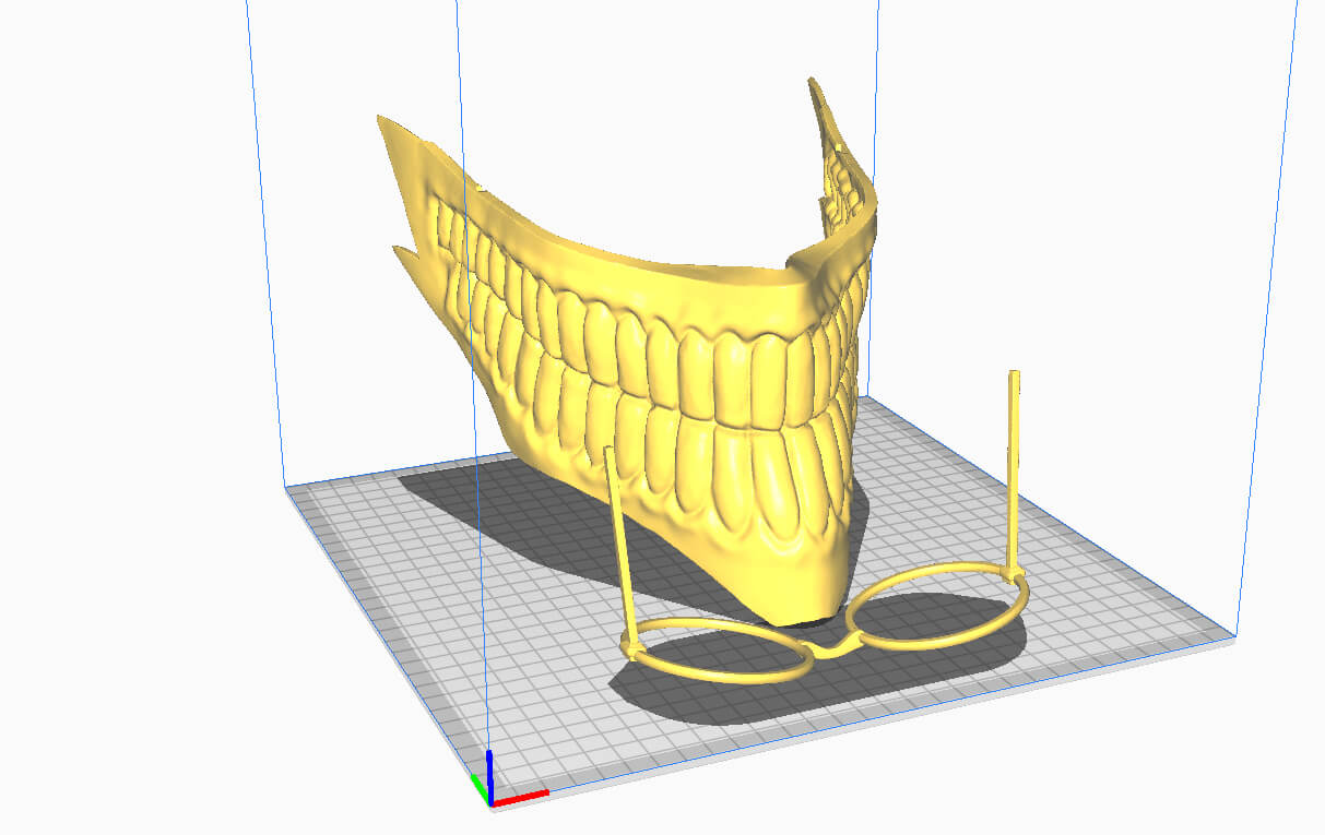 Dandadan Okarun Half Mask With Glasses - Anime Cosplay 3D Model by ...