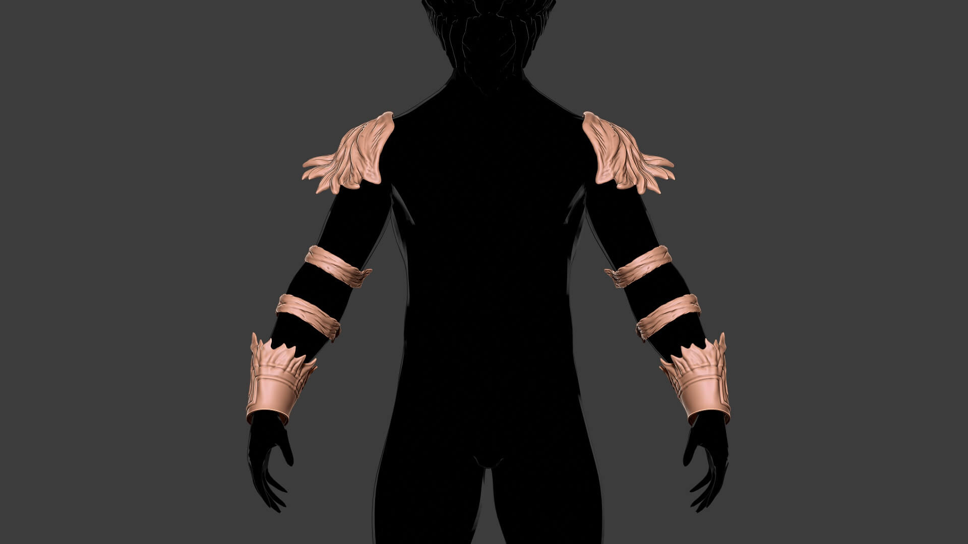 Dark Deku Full Arms Armor Suit - My Hero Academia Cosplay 3D Model by ...