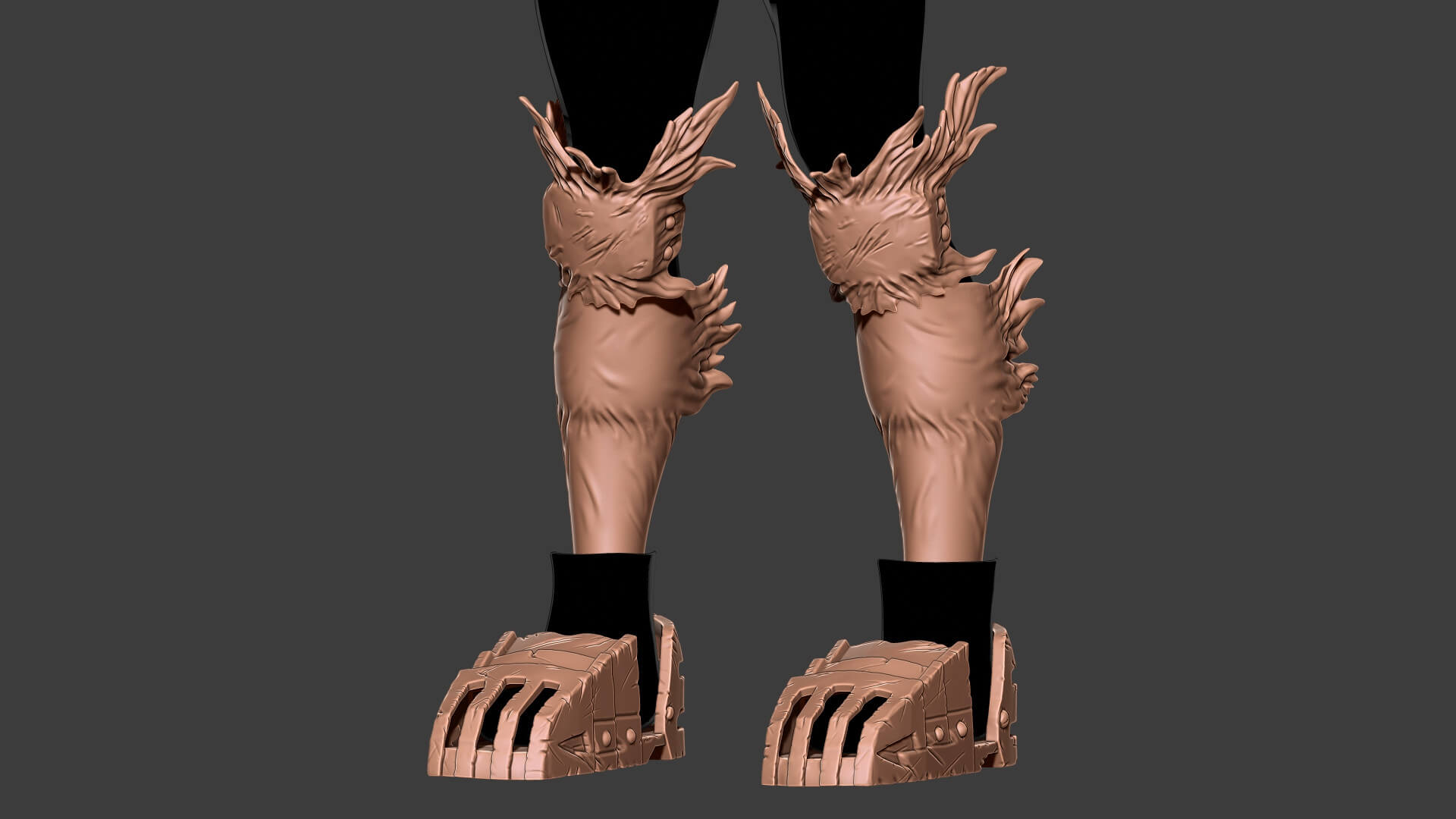 Dark Deku Legs Armor Suit - My Hero Academia Cosplay 3D Model by ...