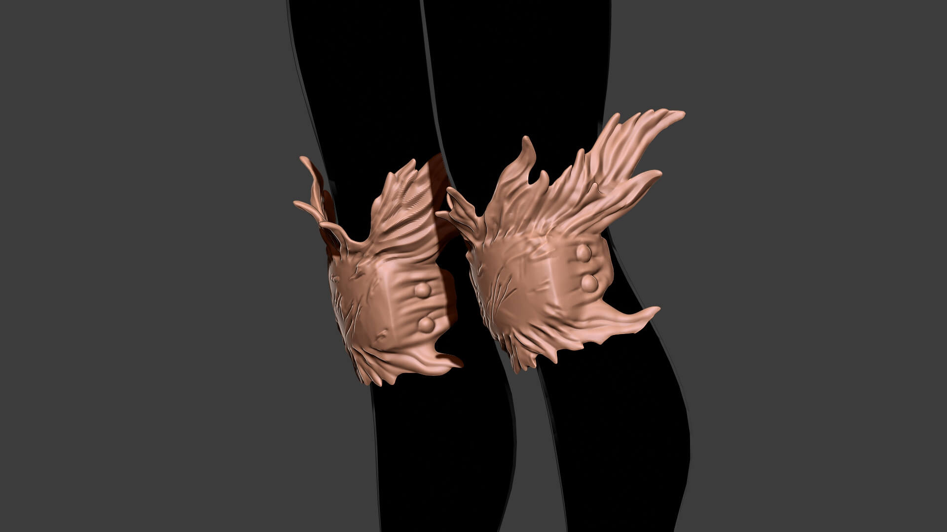 Dark Deku Legs Armor Suit - My Hero Academia Cosplay 3D Model by ...