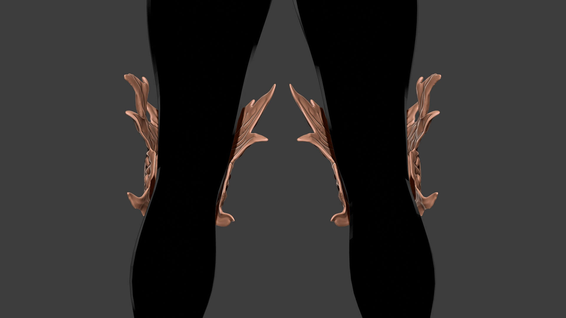 Dark Deku Legs Armor Suit - My Hero Academia Cosplay 3D Model by ...